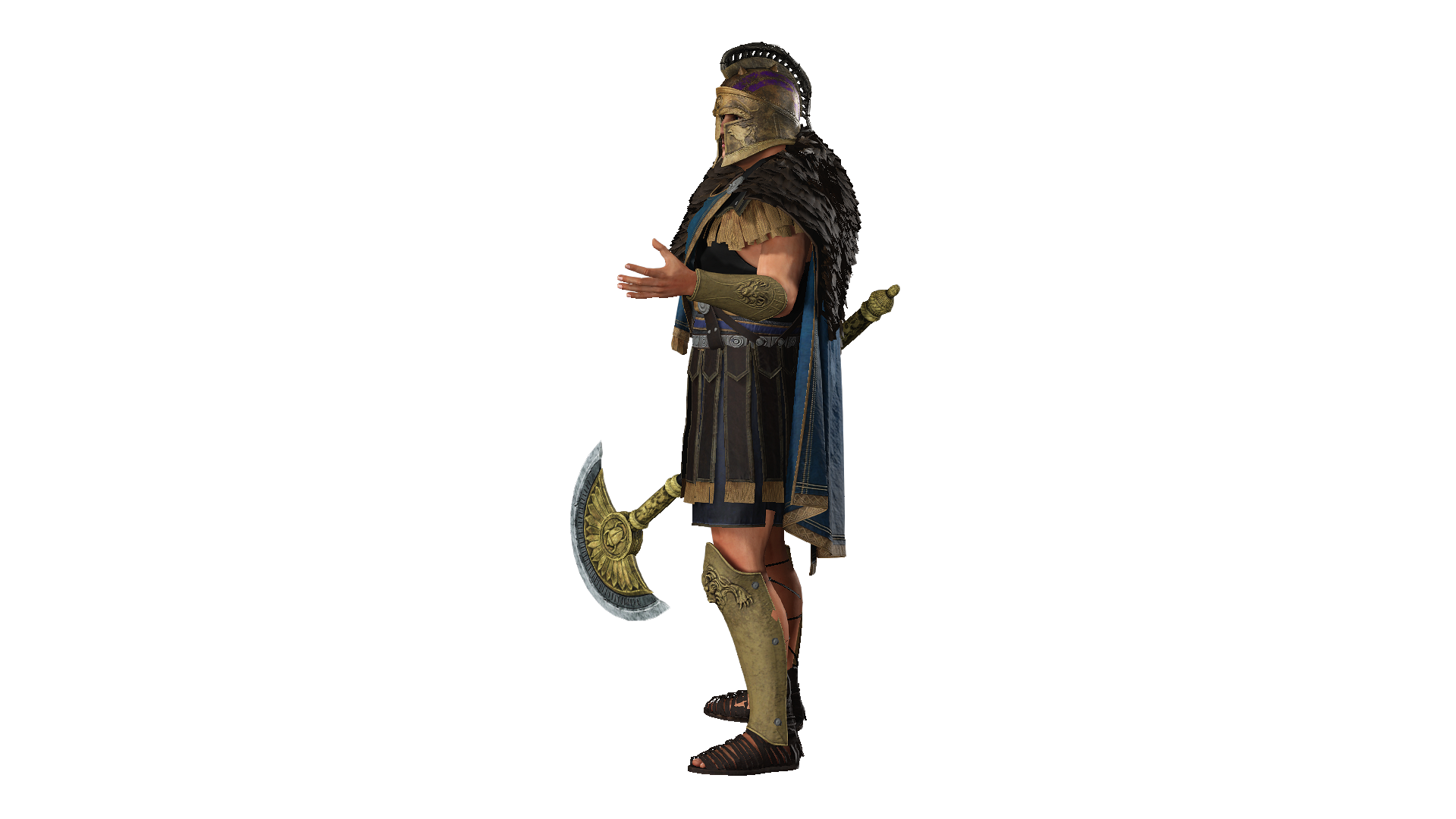 Roman Leg Armor 03