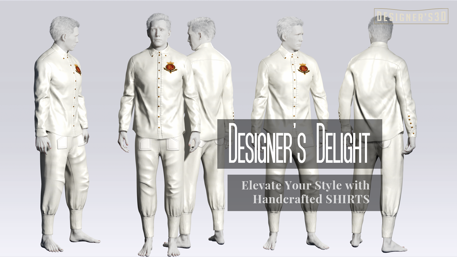 Male White Shirt