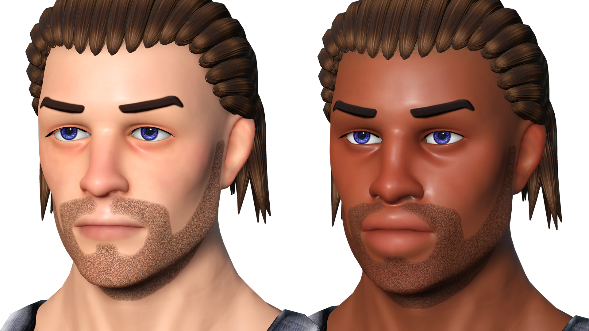 Toon Male Skin 2 Pack