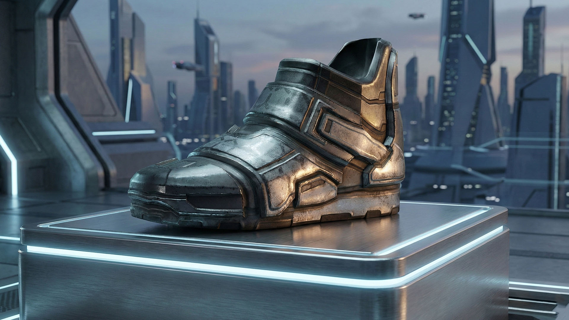 High-Tech Military Exosuit Boots for Reallusion
