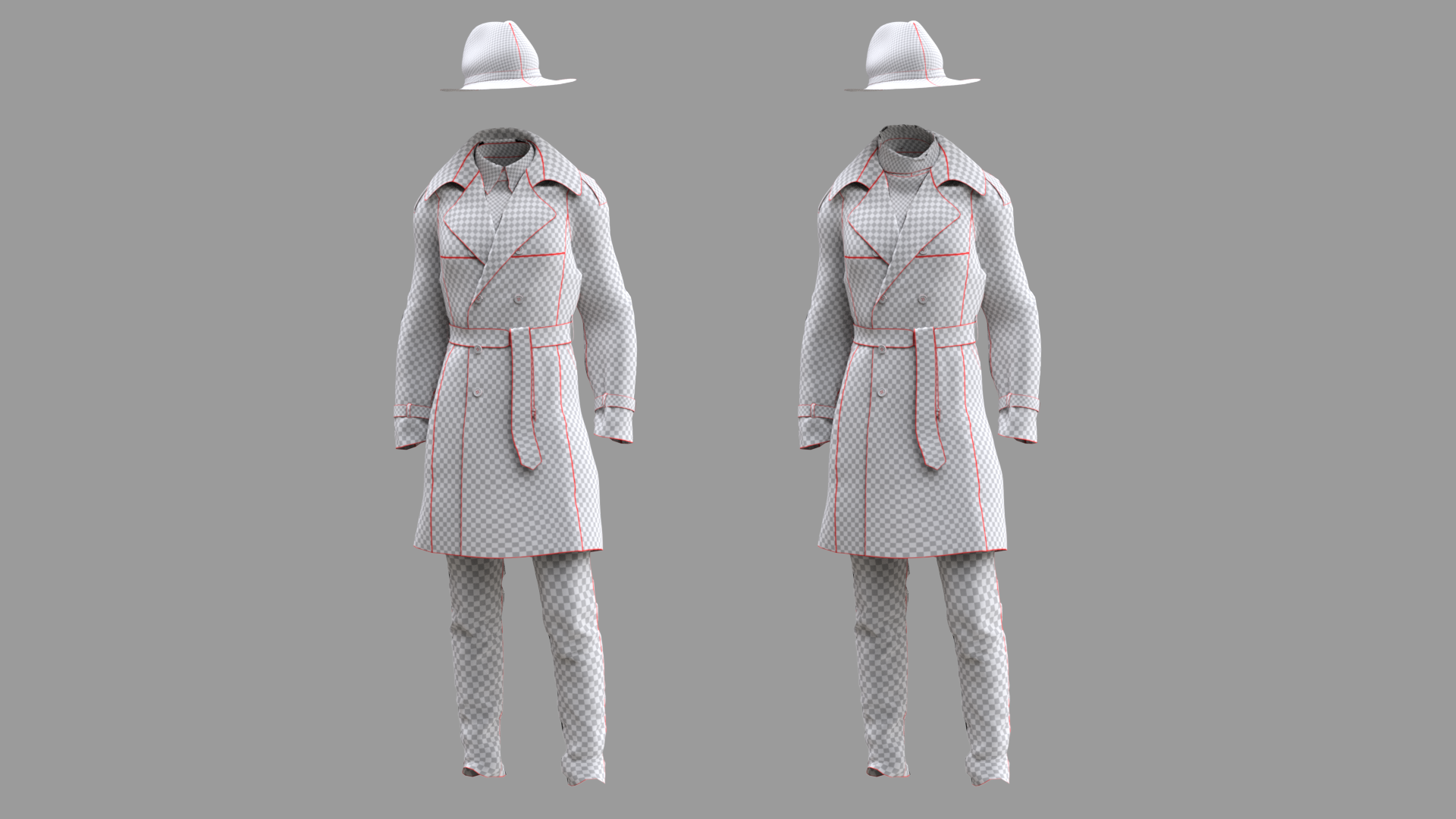Male Trench Coat