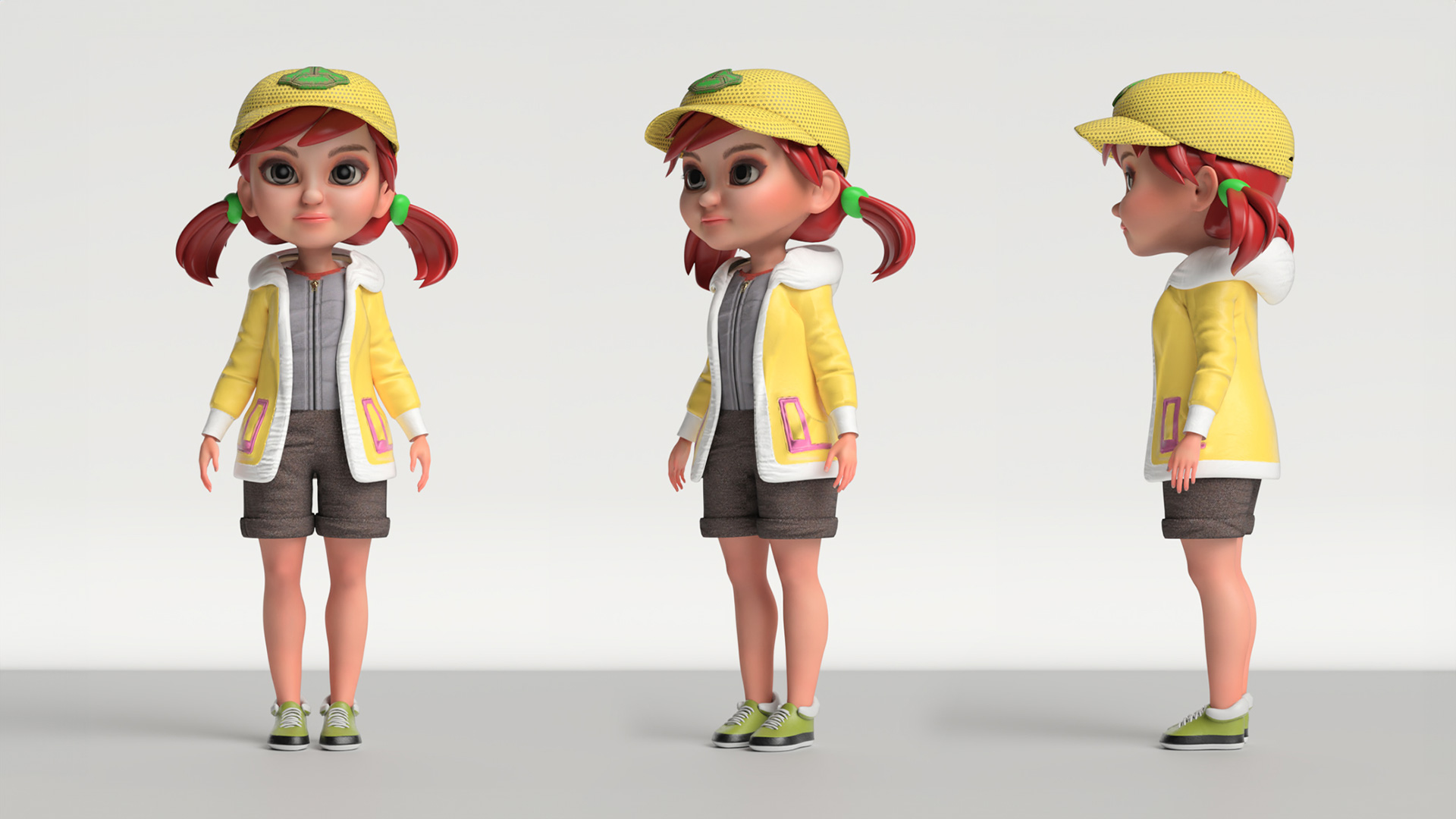 Stylized Toon Girls - Eva