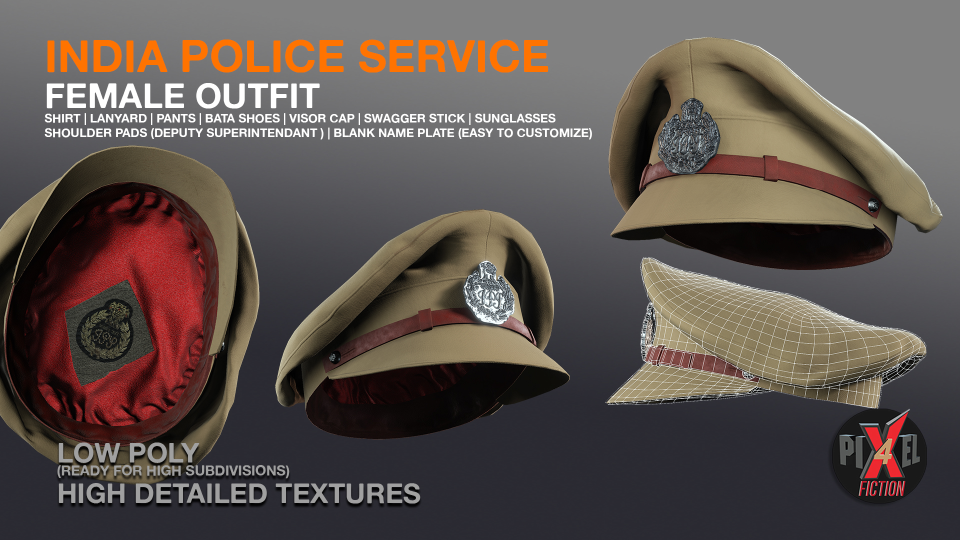 IPS India Police Officer Women Outfit