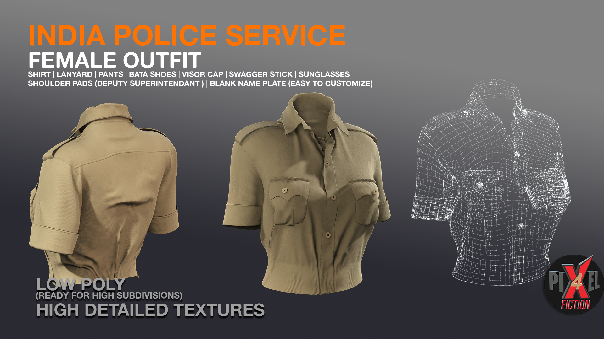 IPS India Police Officer Women Outfit