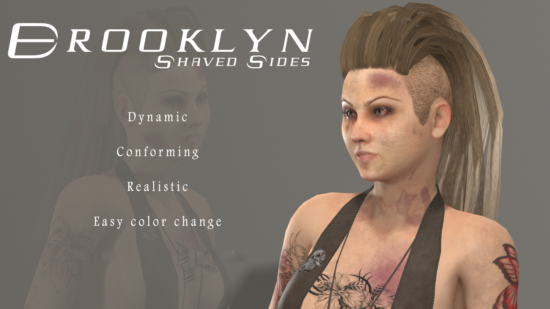 Post-apocalyptic Hair Pack - Female