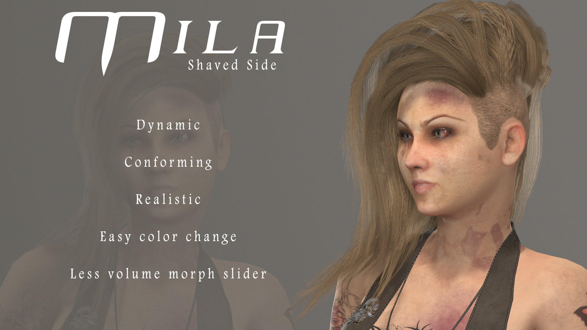 Post-apocalyptic Hair Pack - Female
