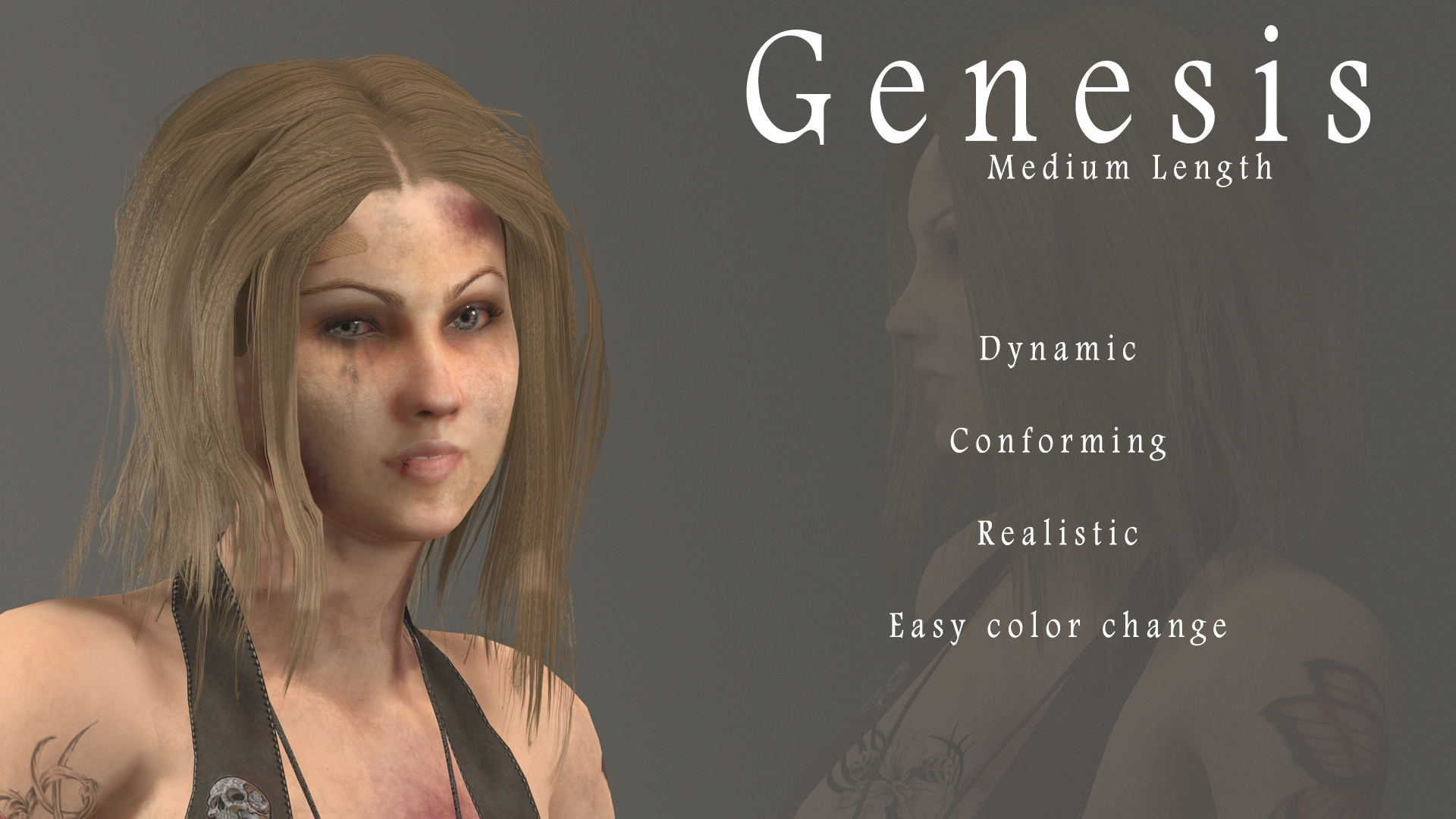 Post-apocalyptic Hair Pack - Female
