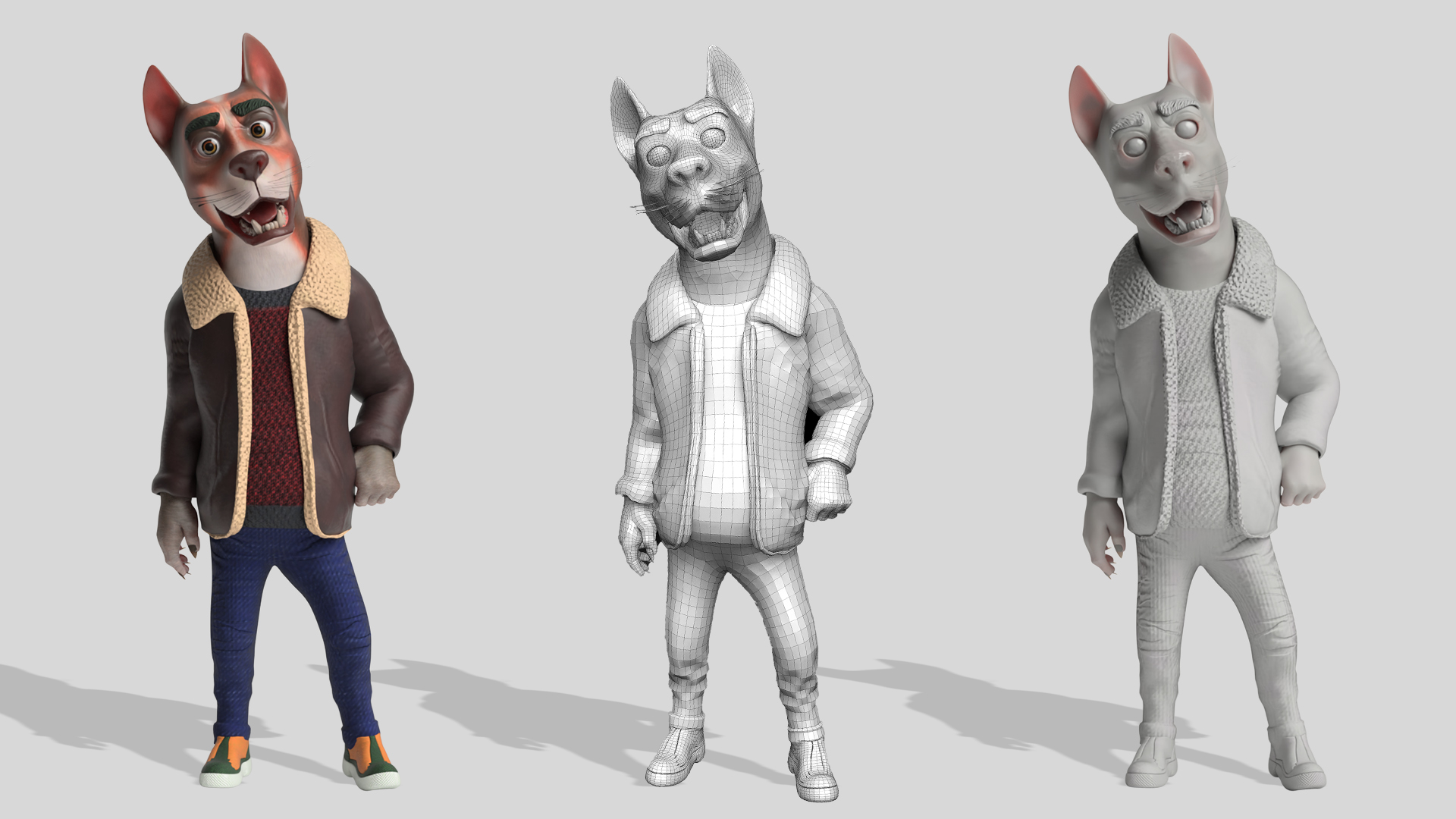 Stylized Toon Dogs Vol 1