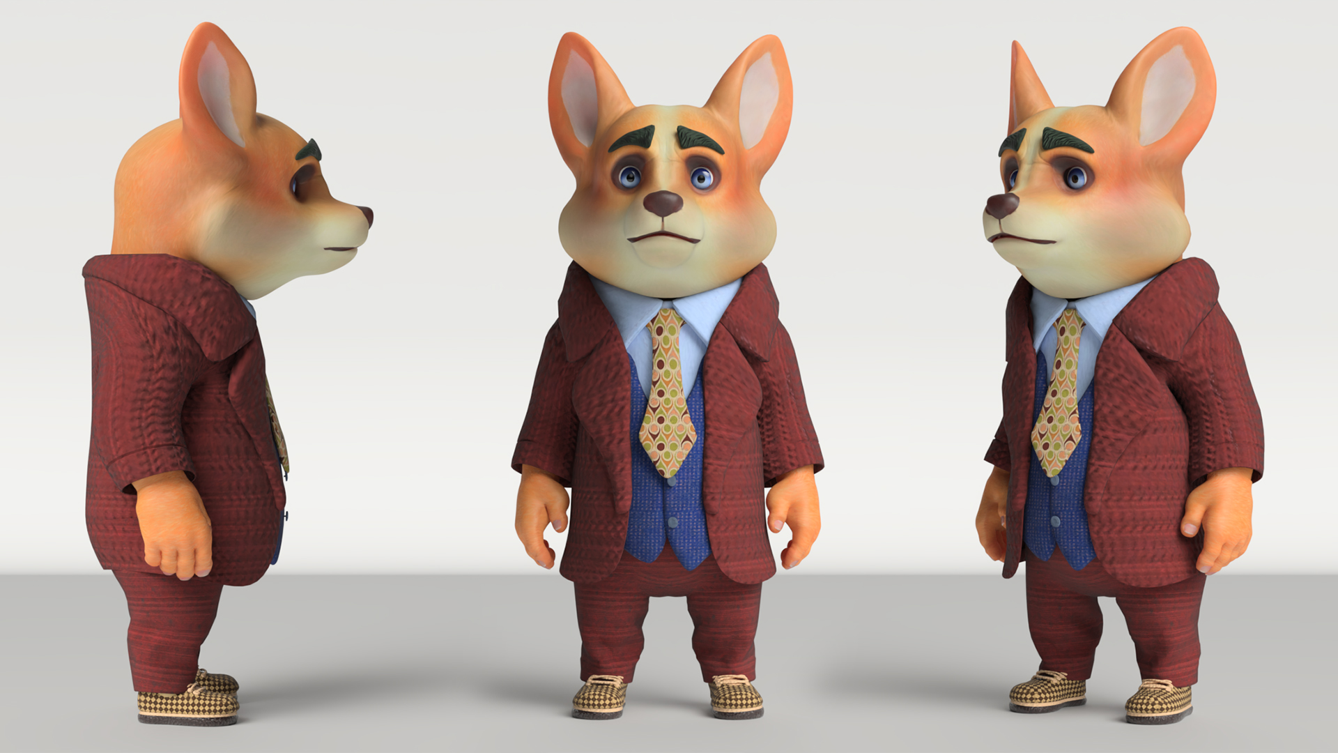 Stylized Toon Dogs Vol 1