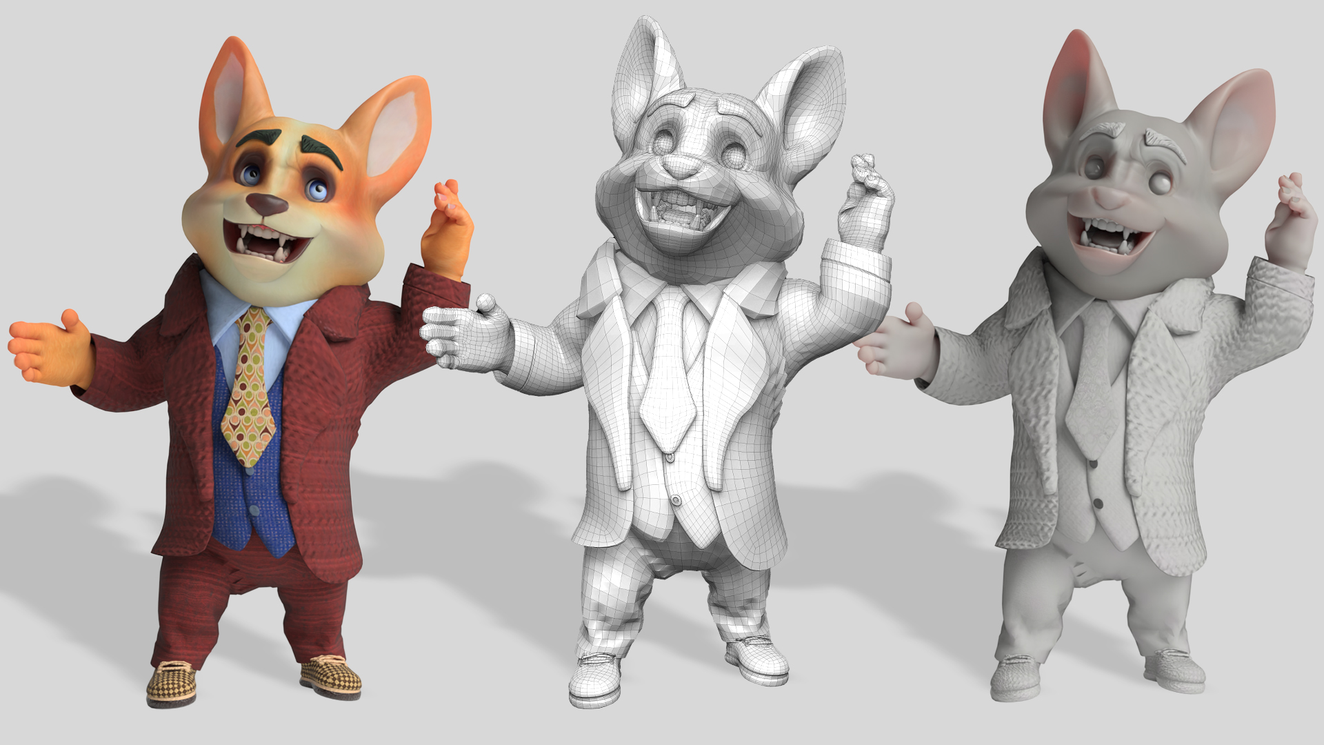 Stylized Toon Dogs Vol 1