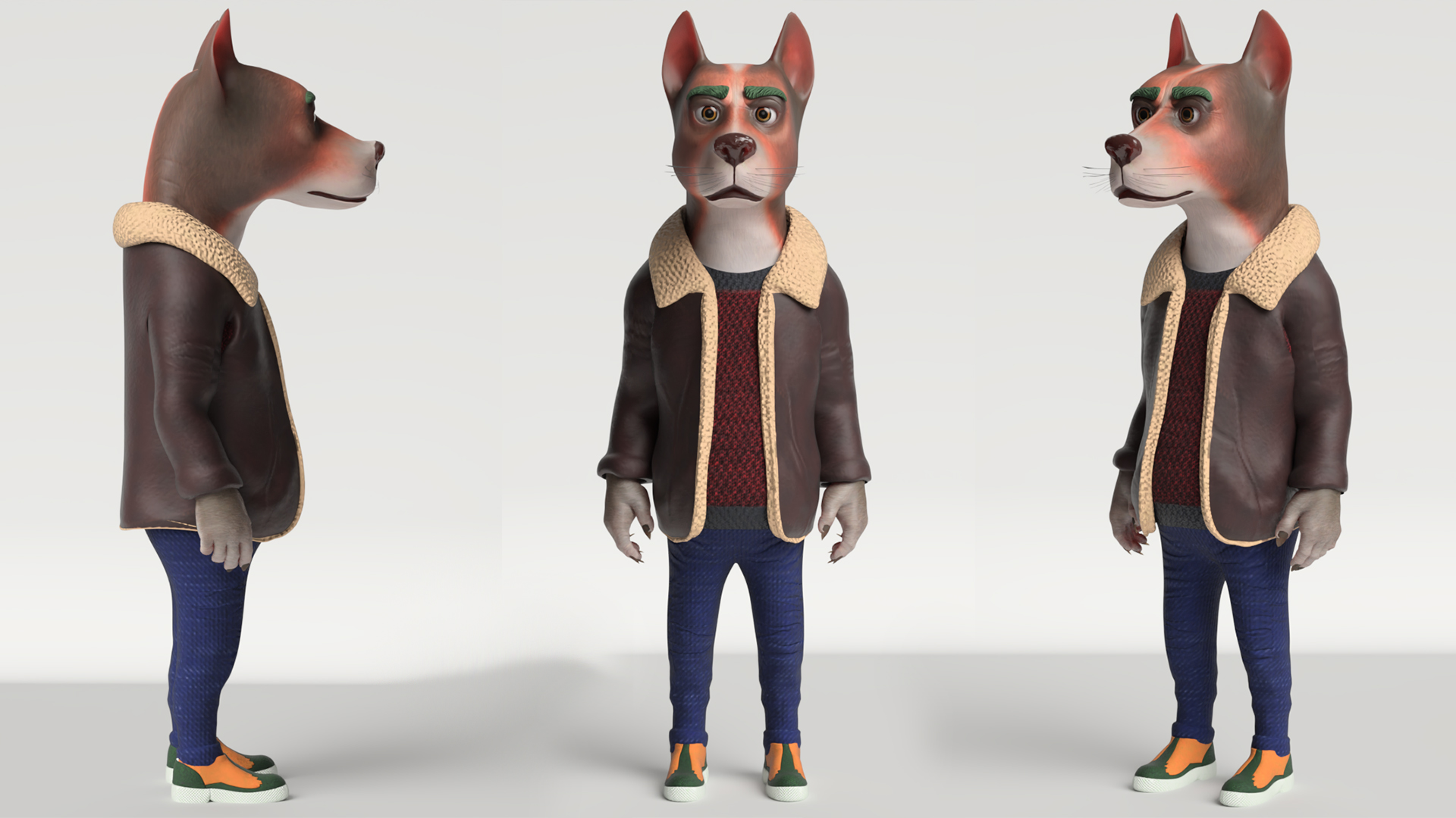 Stylized Toon Dogs Vol 1
