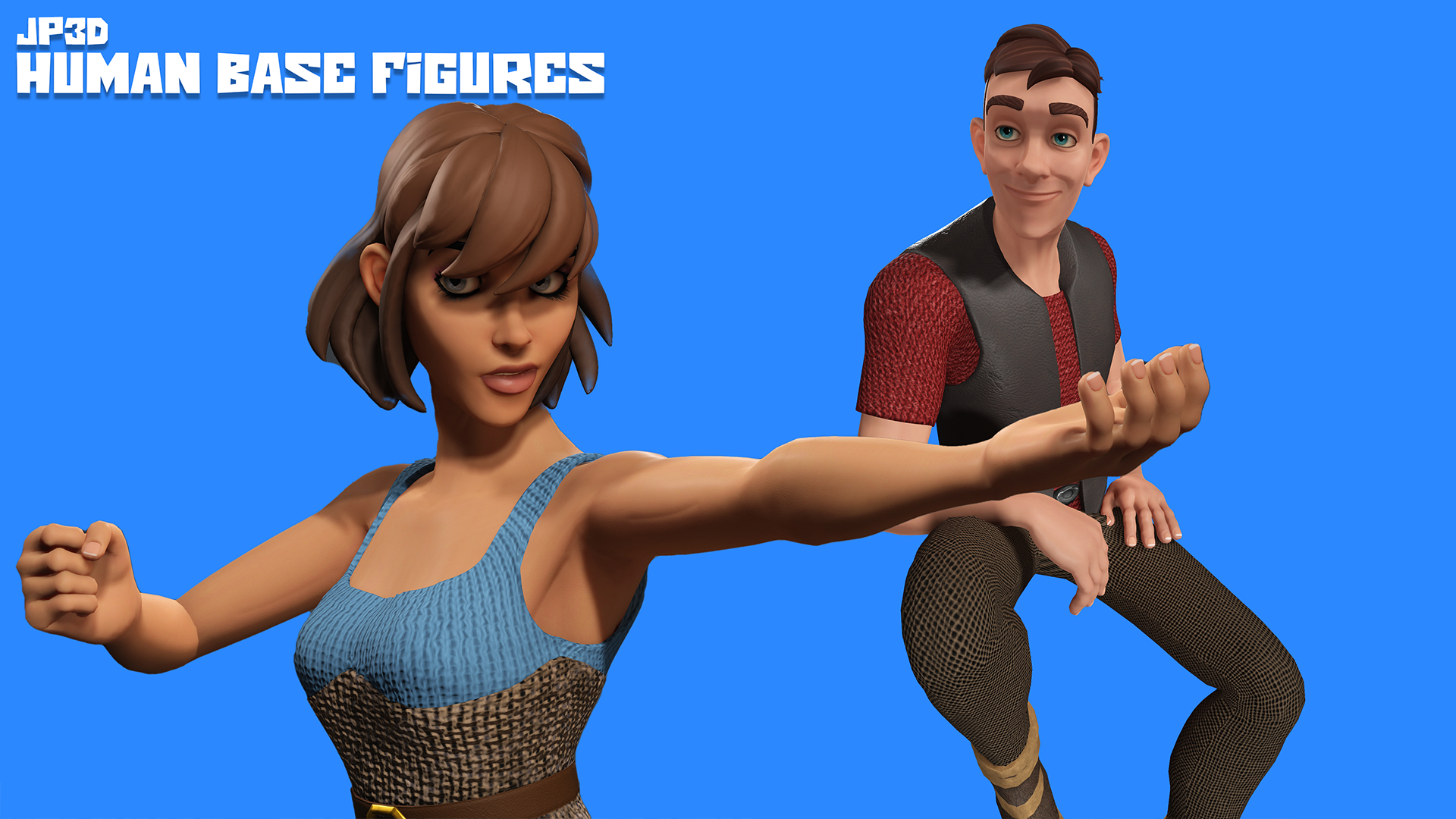 JP3D - Human Adventure Base Pack