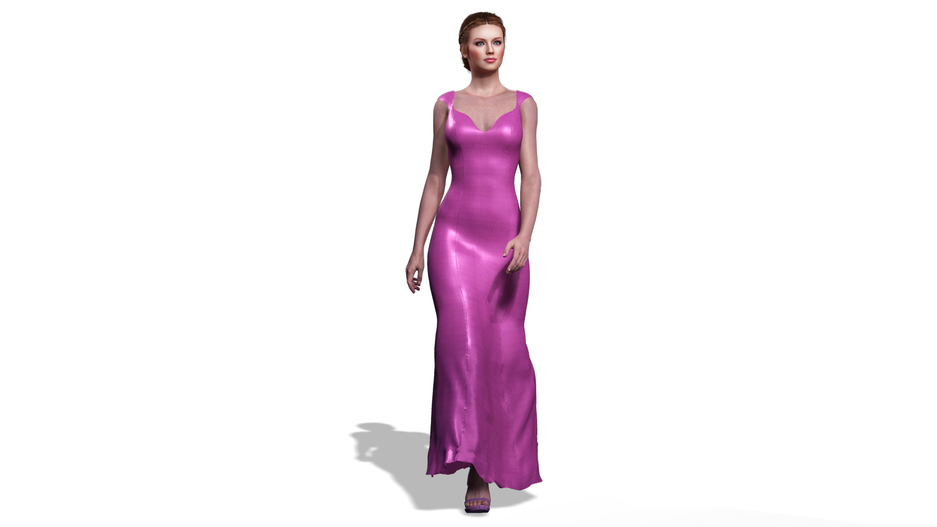 Satin Gown