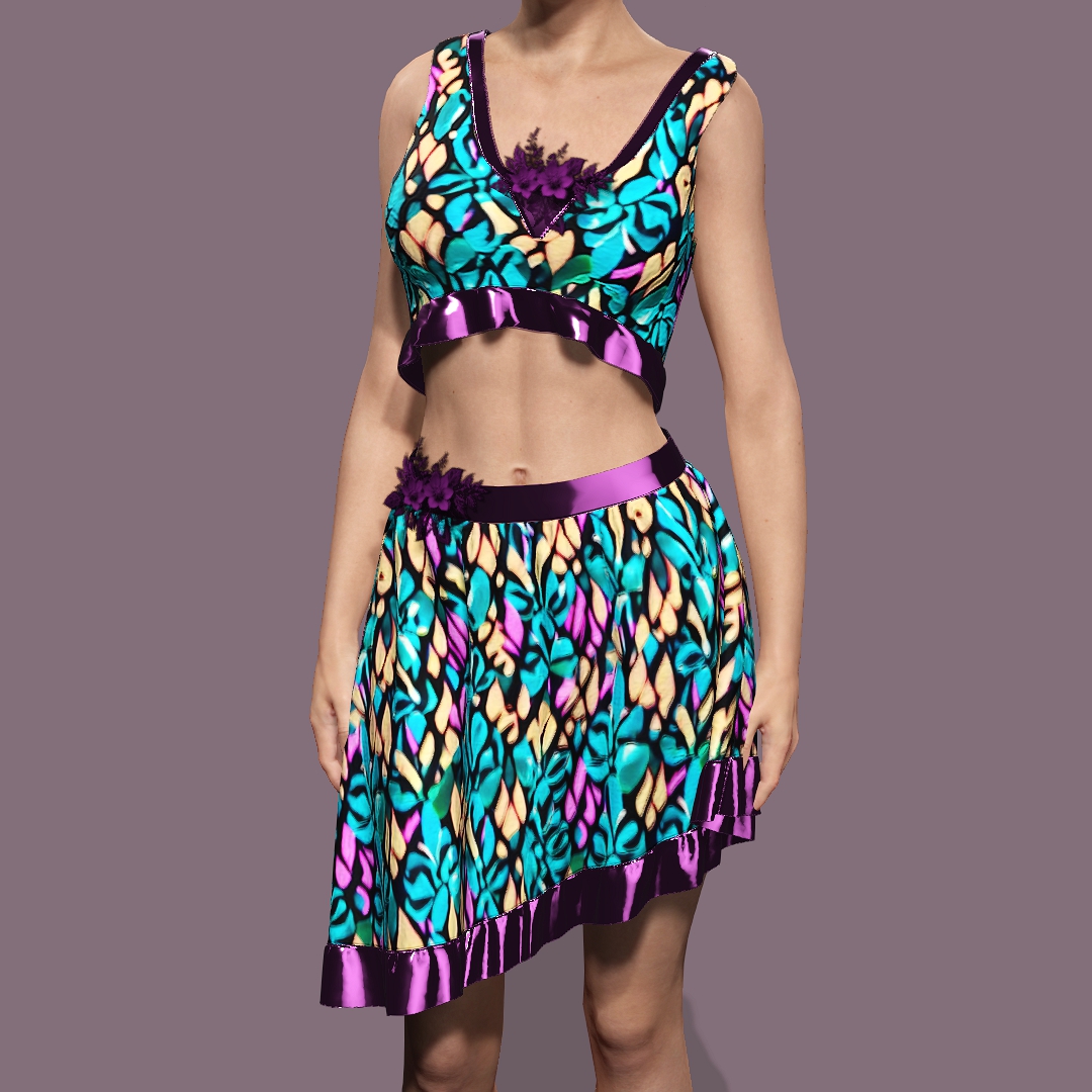 Colorfull Dress by ACpixl
