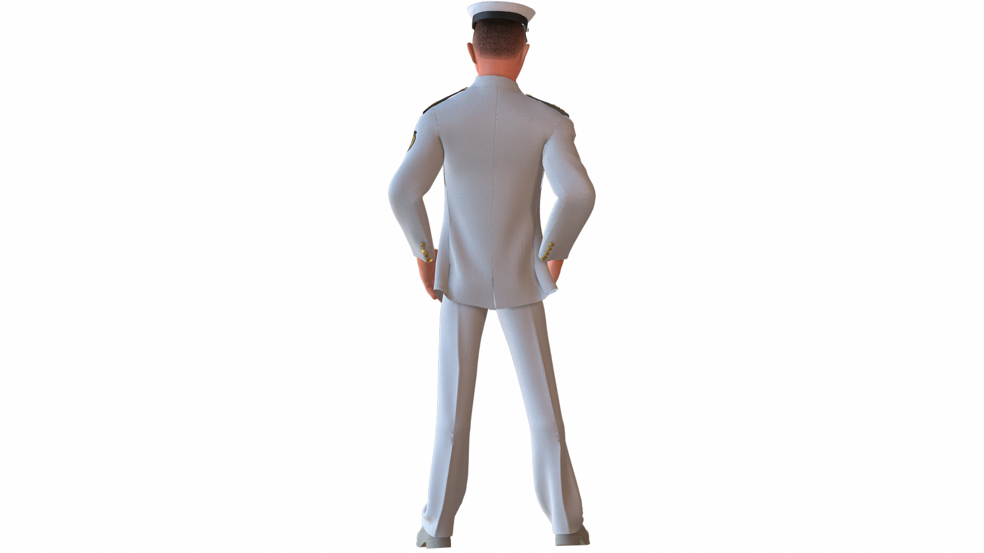 Robert Navy Uniform