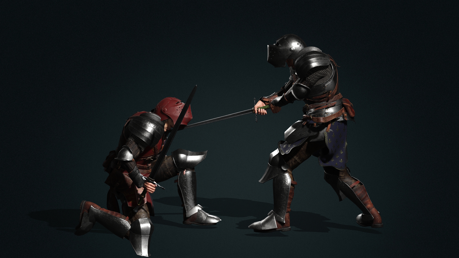 Two handed sword animations