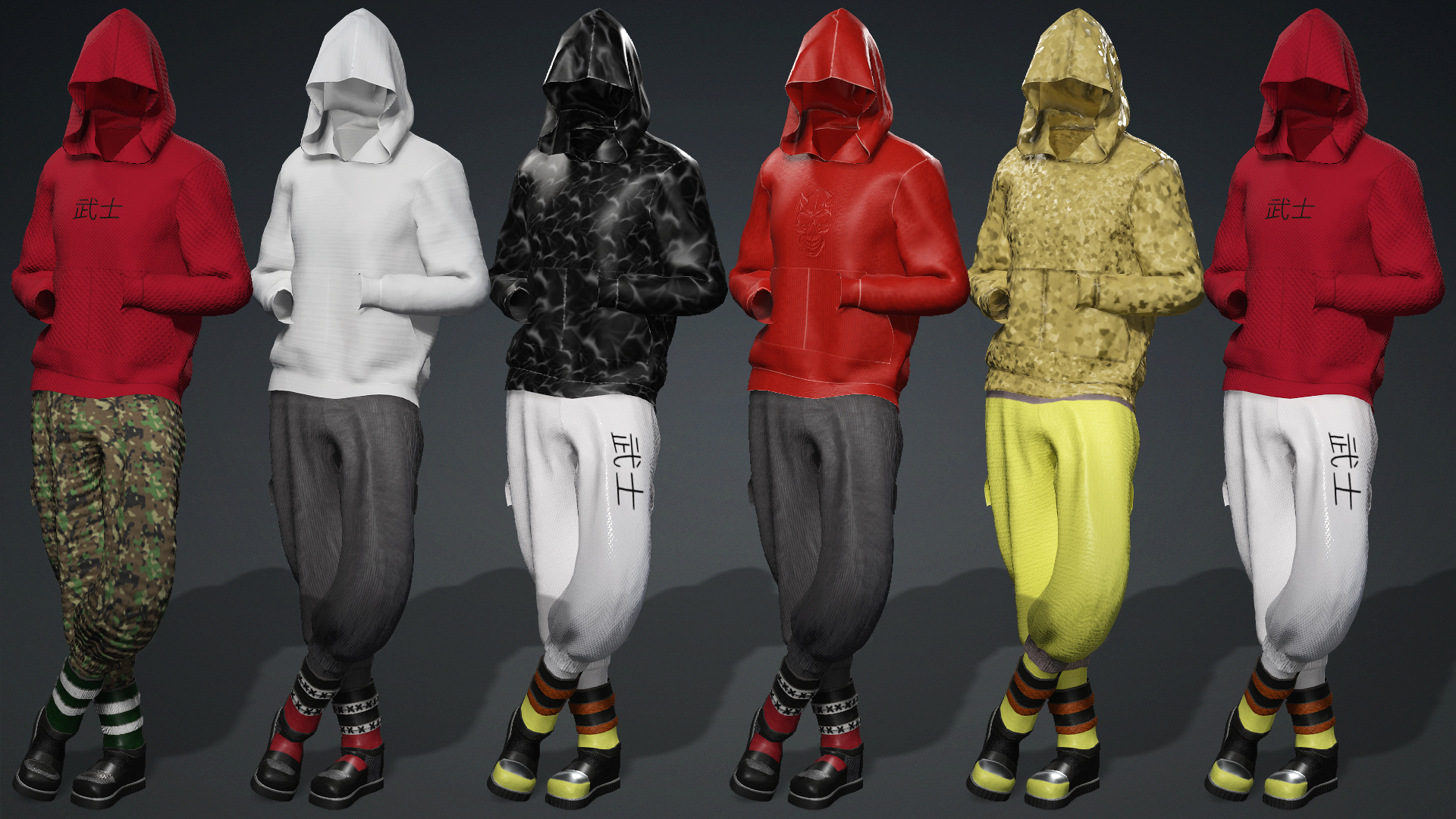 Pablo Outfits