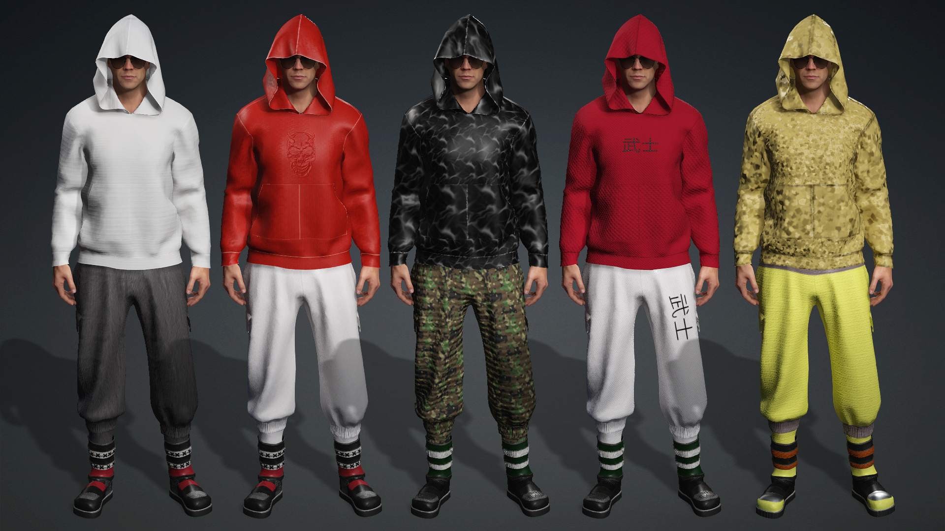 Pablo Outfits