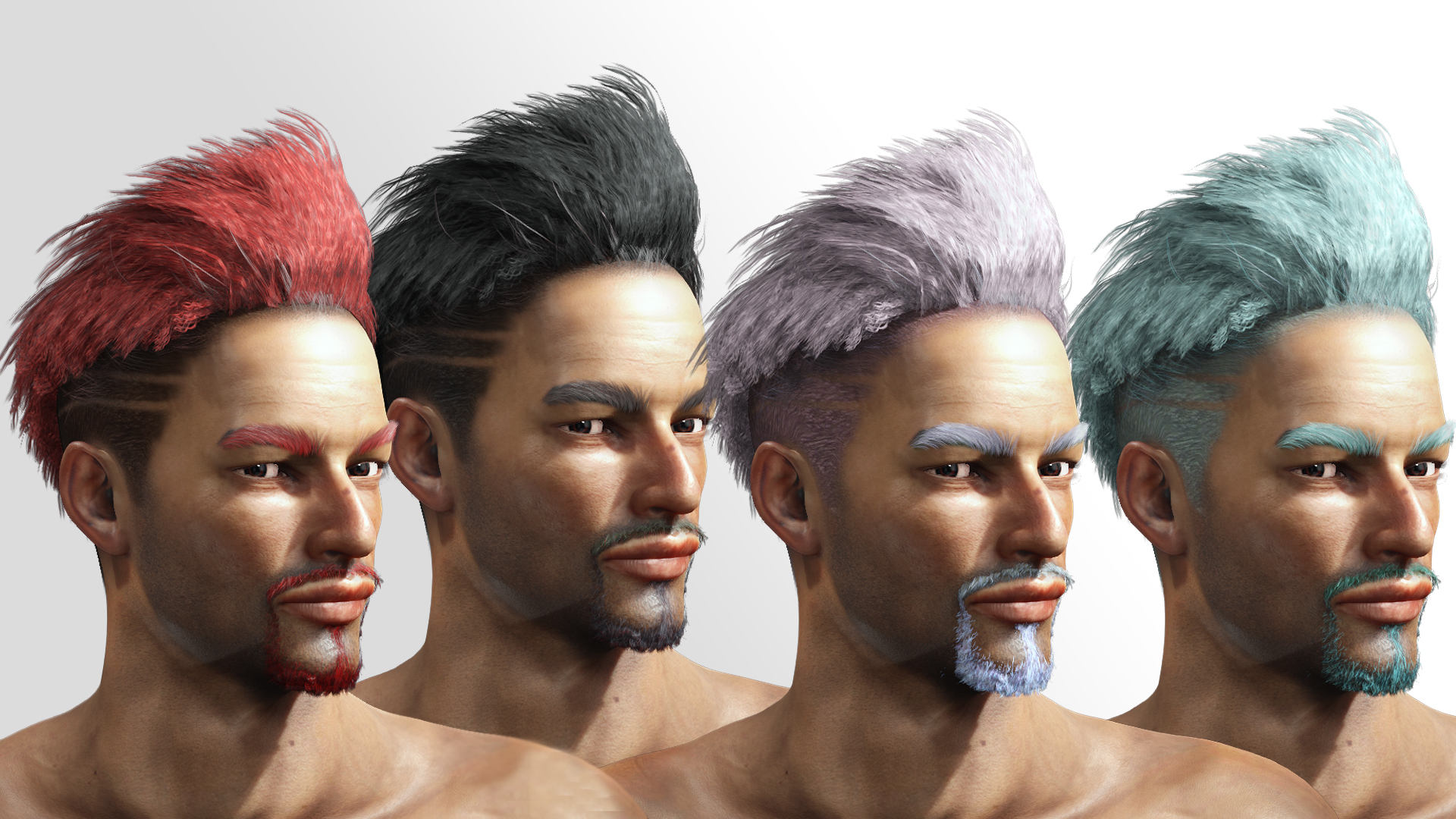 Ace_Visual Rock 5 - Hair Pack