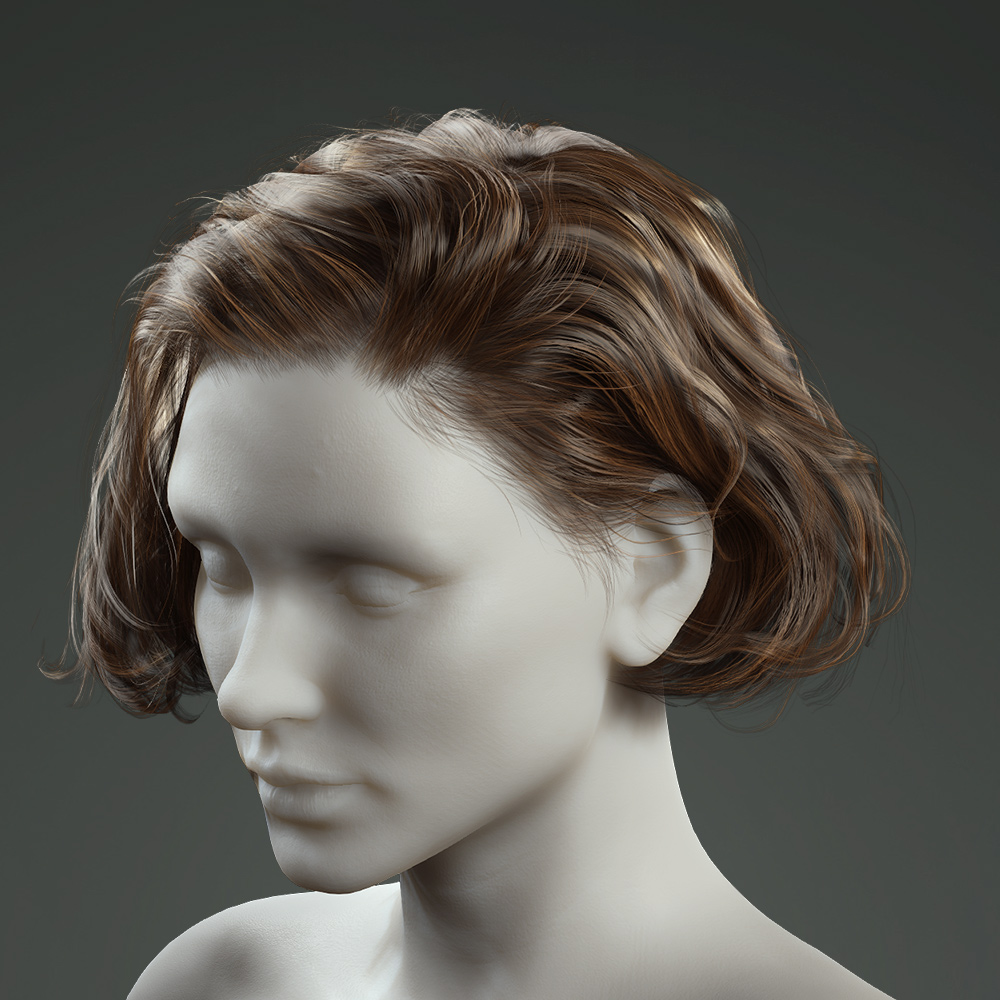 Wavy Short Bob