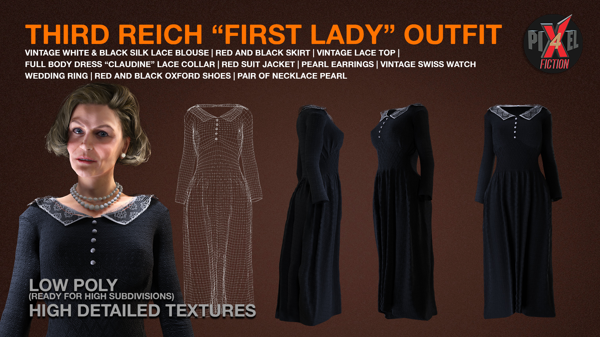 Third Reich First Lady Outfit