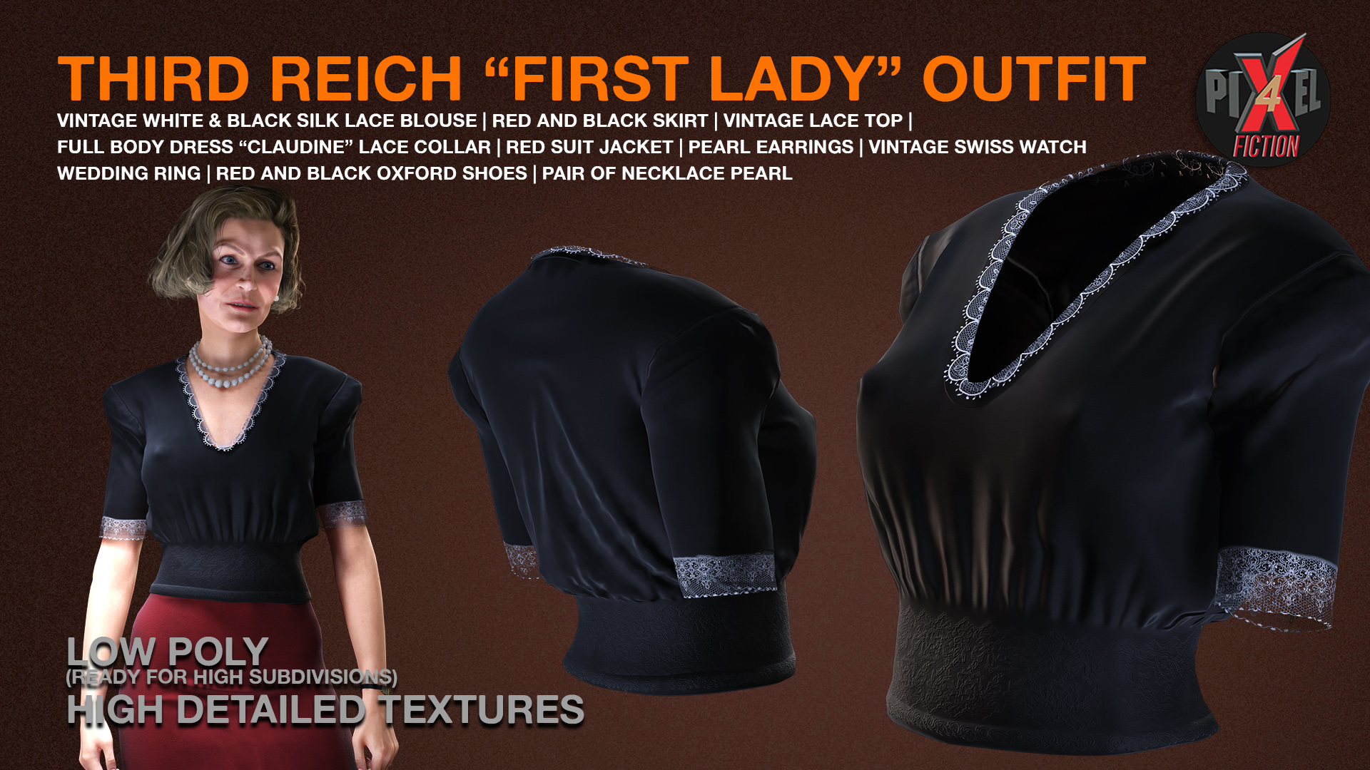 Third Reich First Lady Outfit