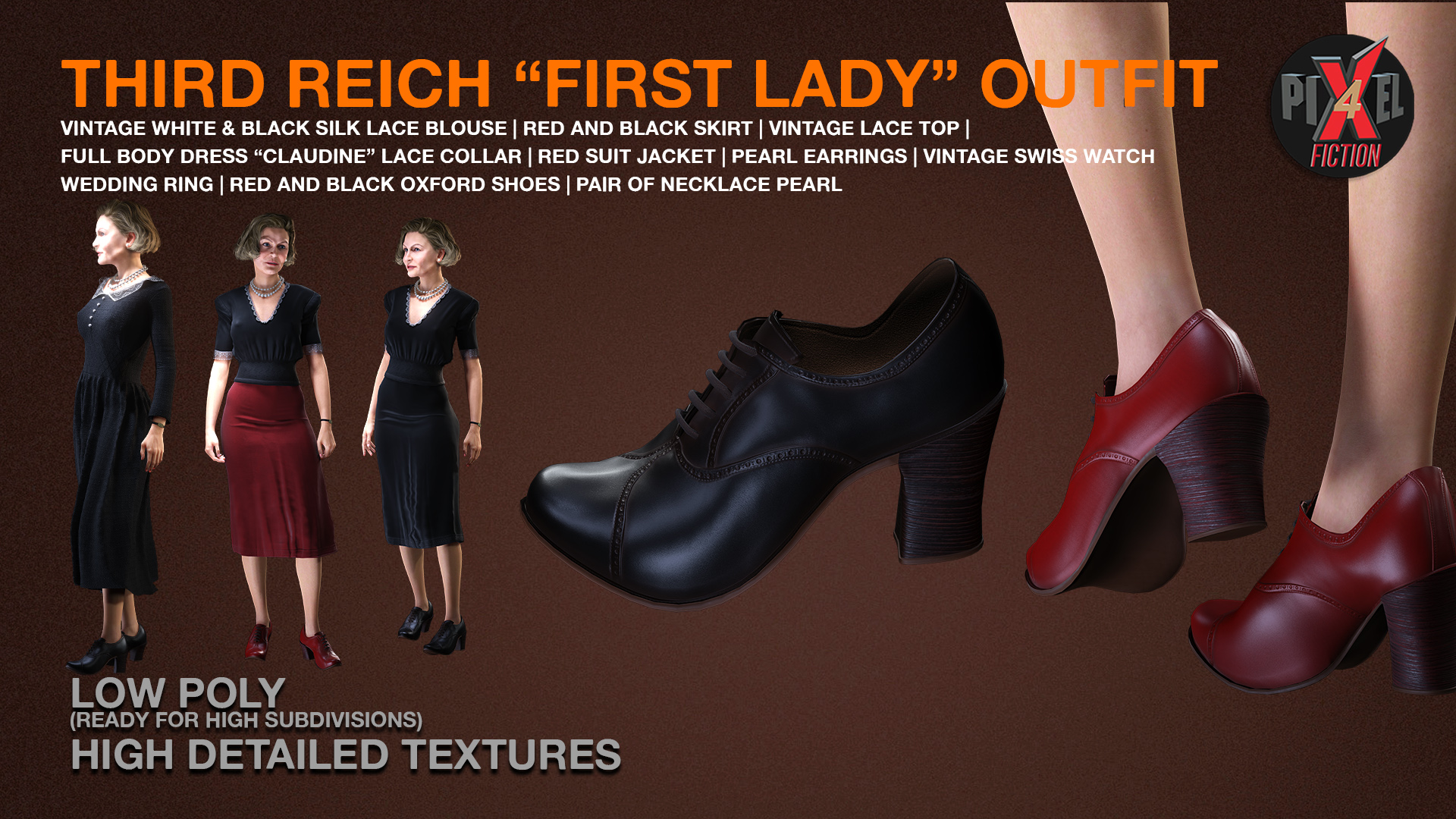 Third Reich First Lady Outfit