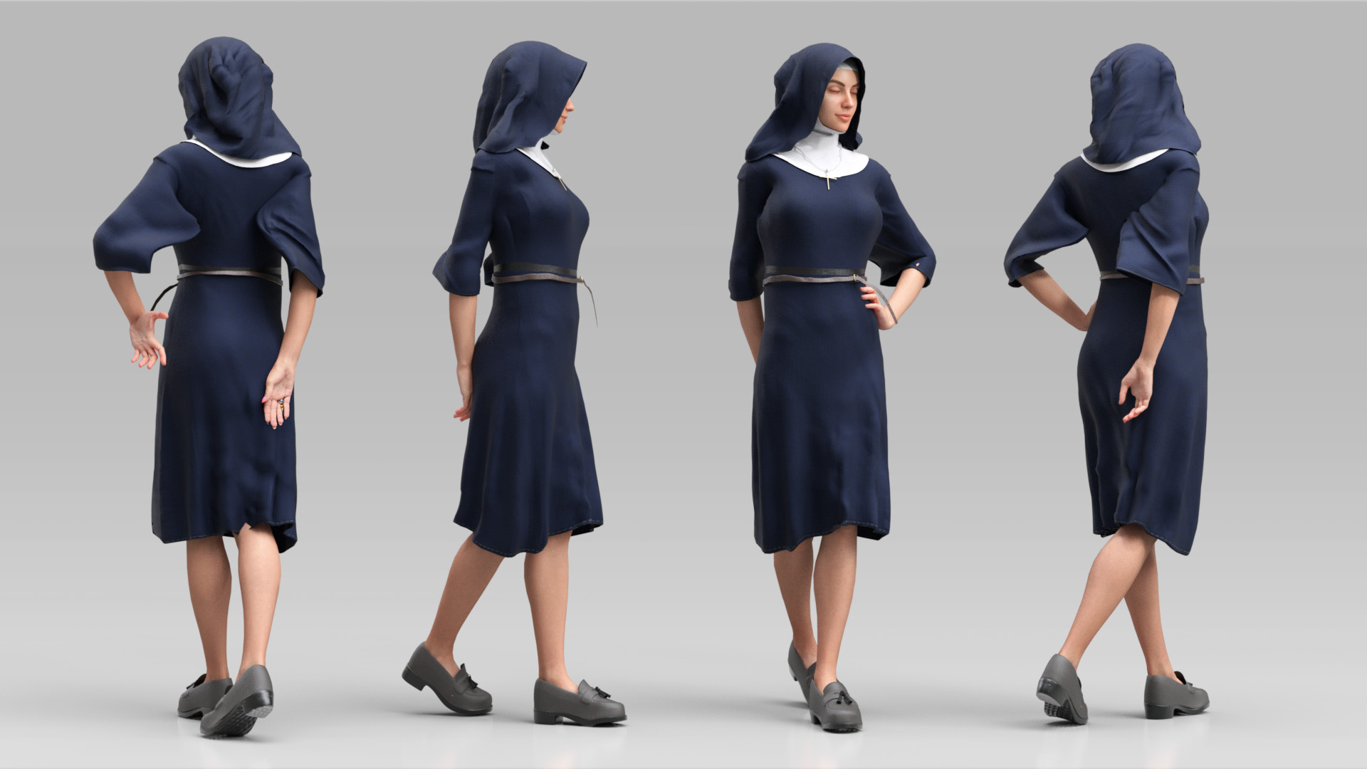 CosplayWorld-NunCostumes