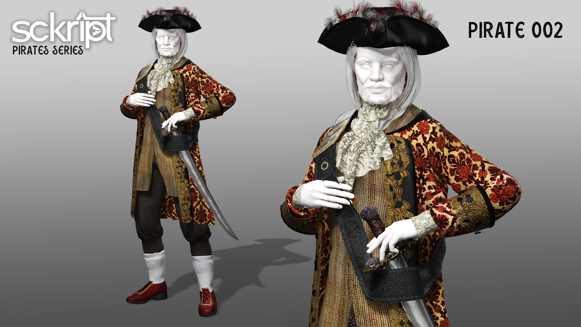 Sckript Pirates Series - Pirate 002