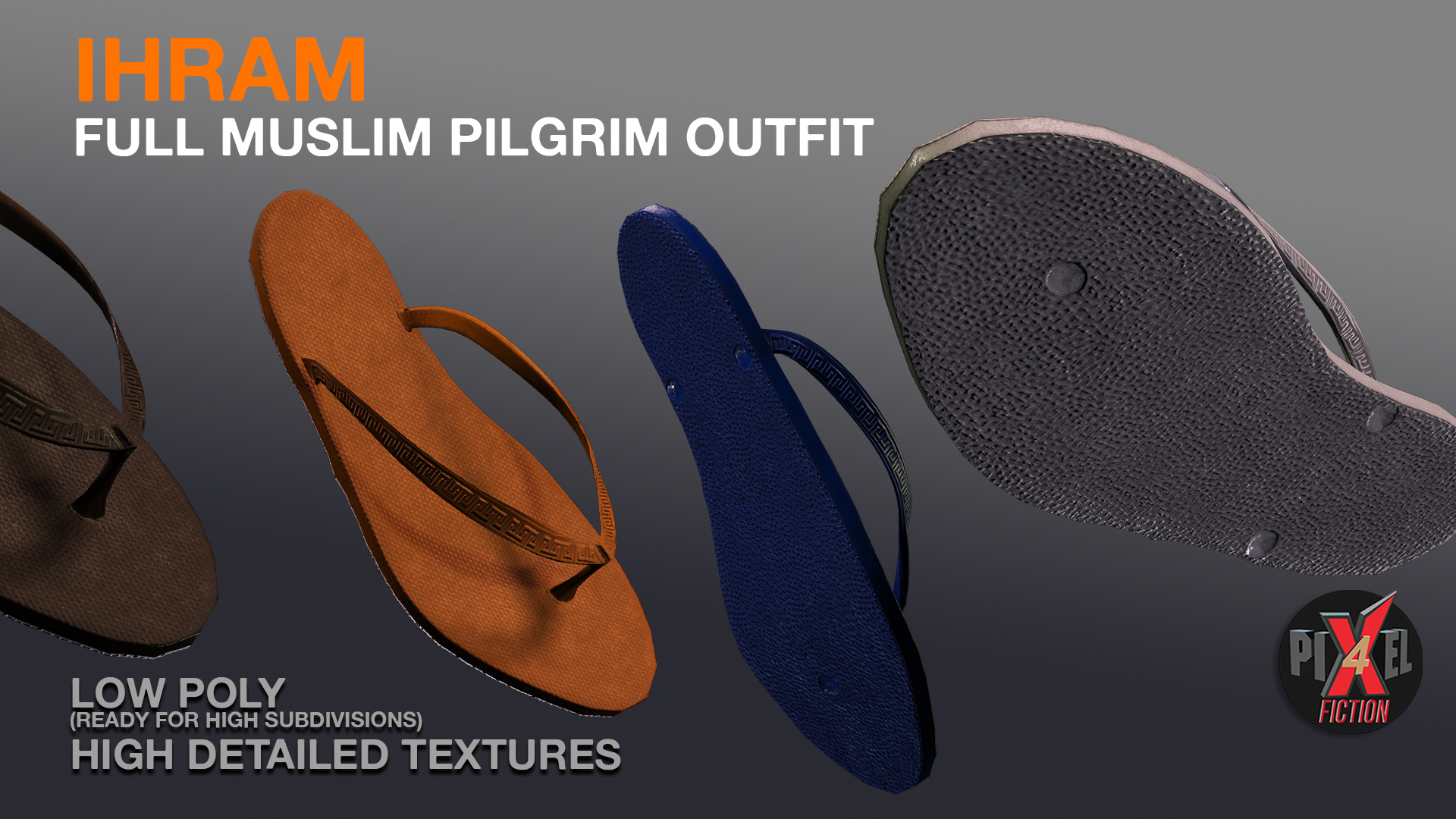 Ihram - Muslim Pilgrim Complete Outfit