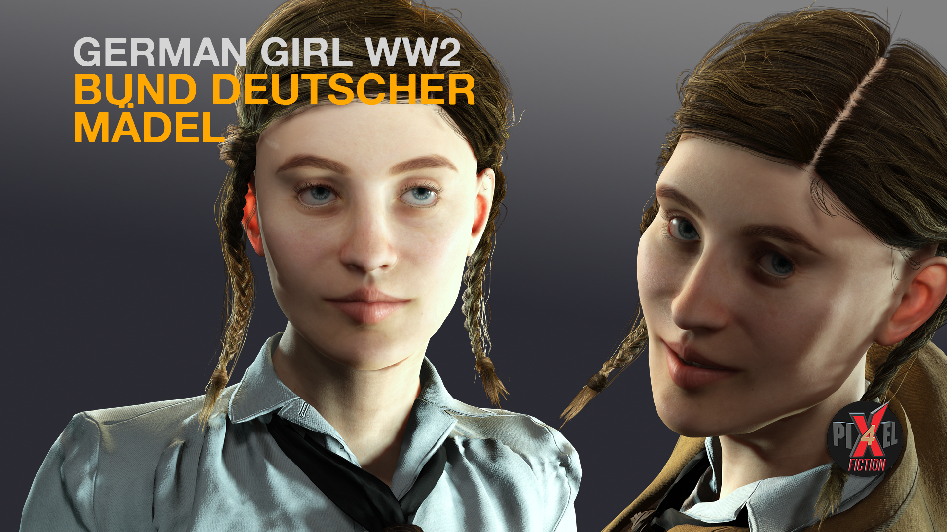 German Girl WW2 Full Outfit