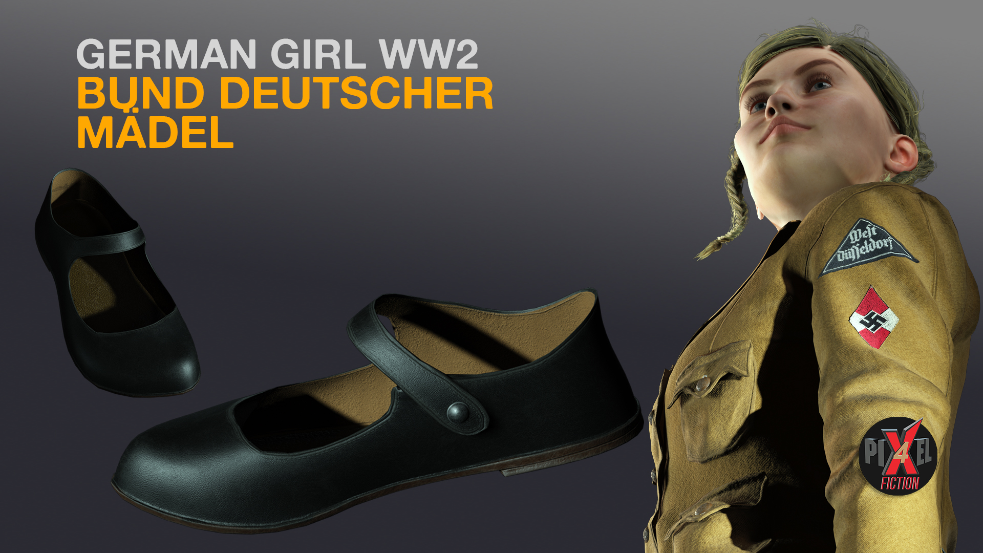 German Girl WW2 Full Outfit