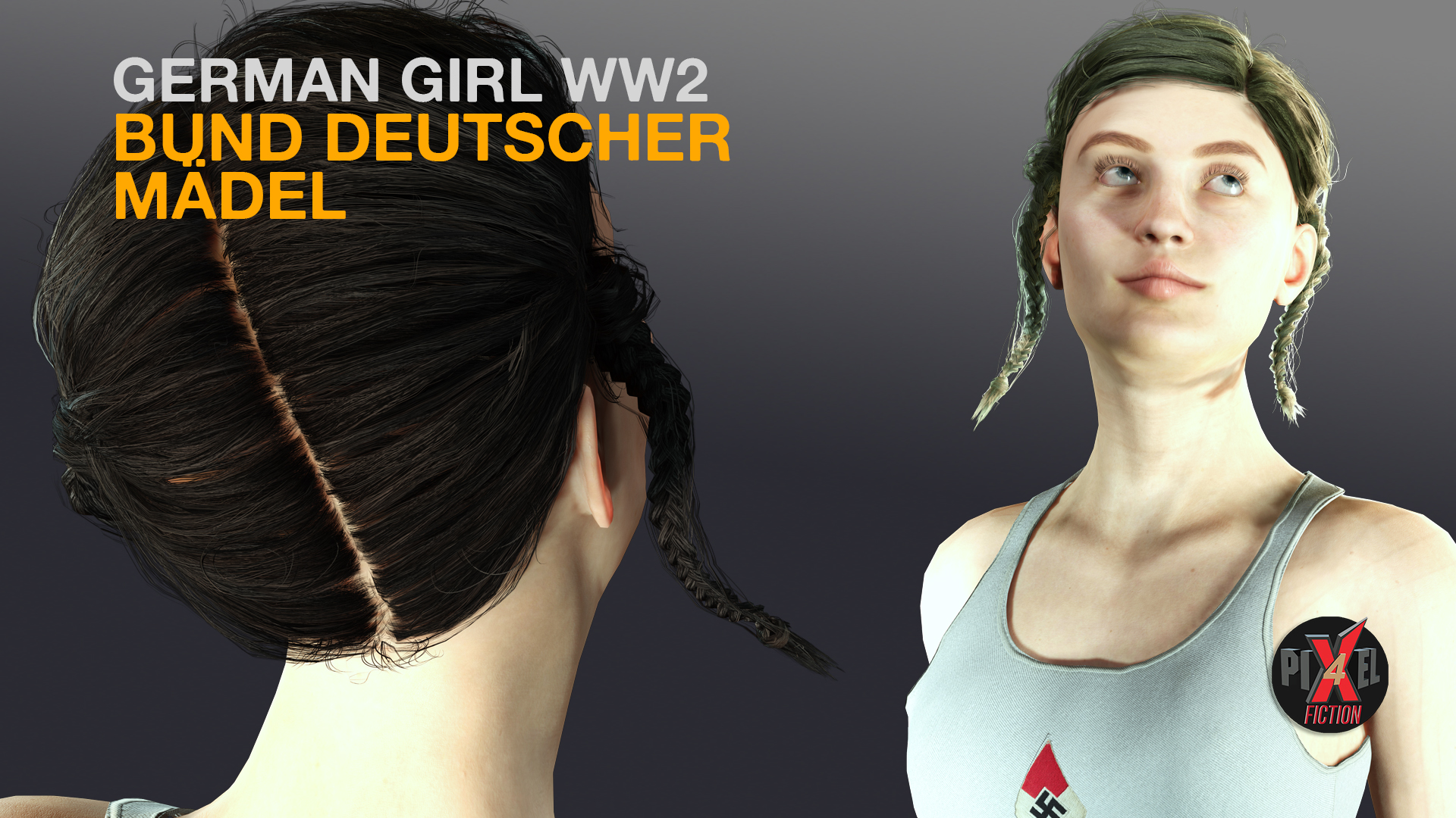 German Girl WW2 Full Outfit