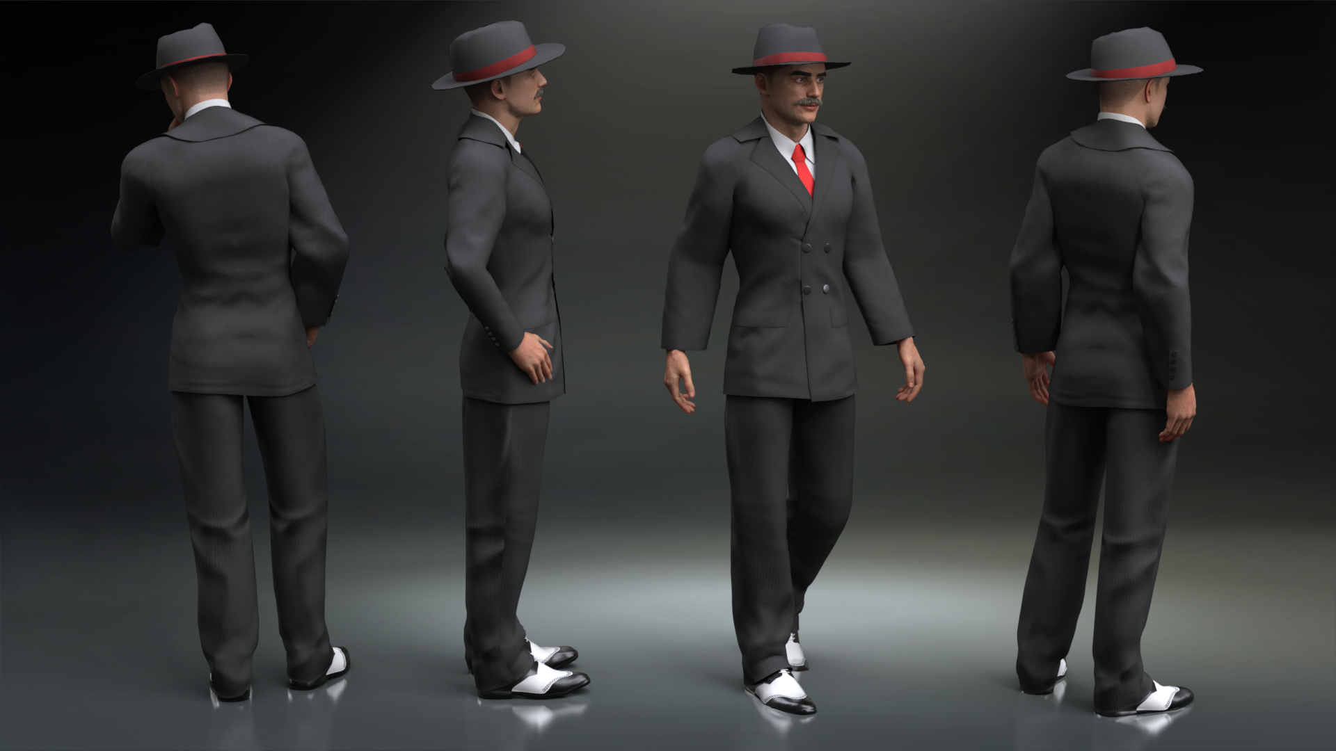 1940's Style Gangster