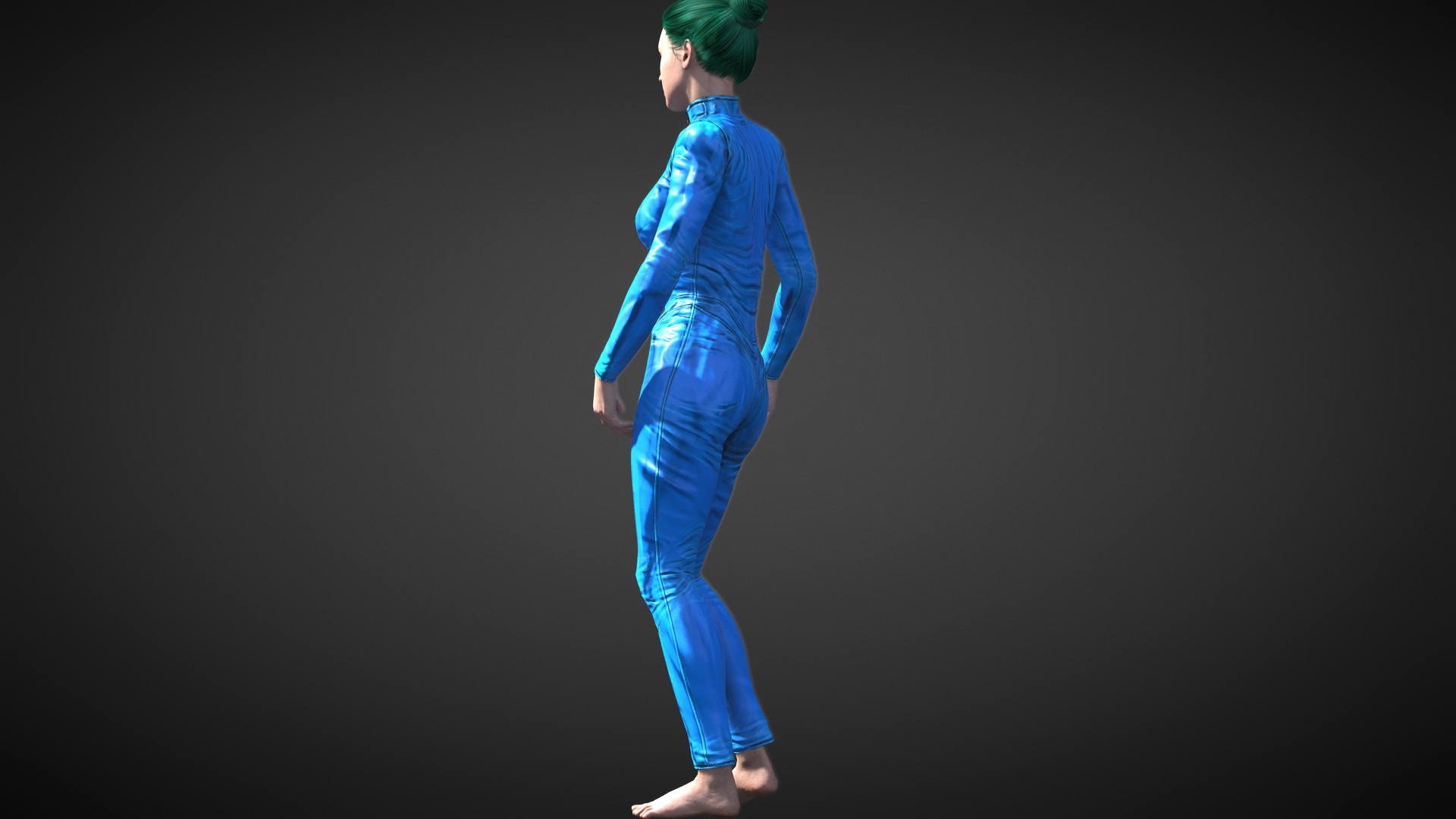Retro sci-fi suit 16 Ice Queen