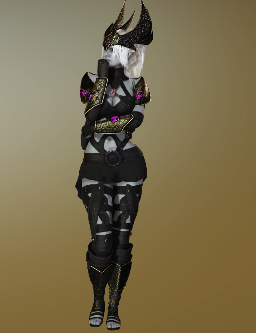 High Quality Dark Elf Mage