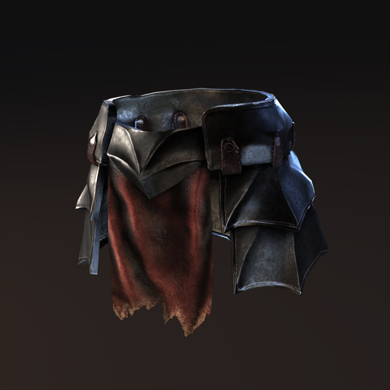 Blackened Metal Armor