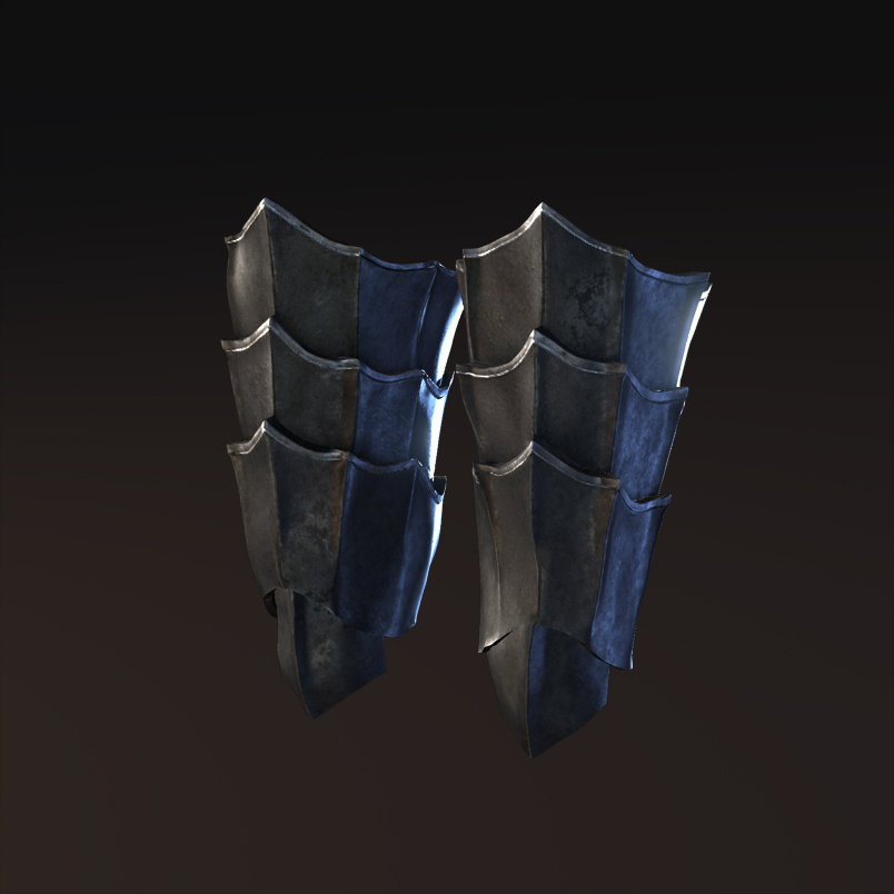 Blackened Metal Armor