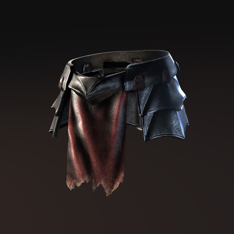 Blackened Metal Armor