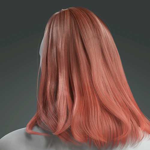 Shoulder-length Hair