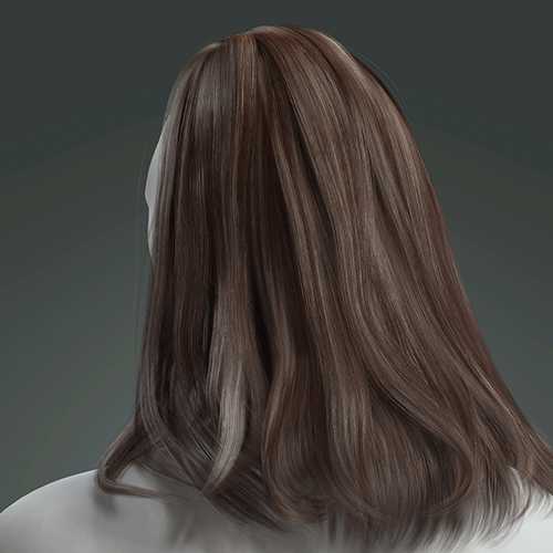 Shoulder-length Hair