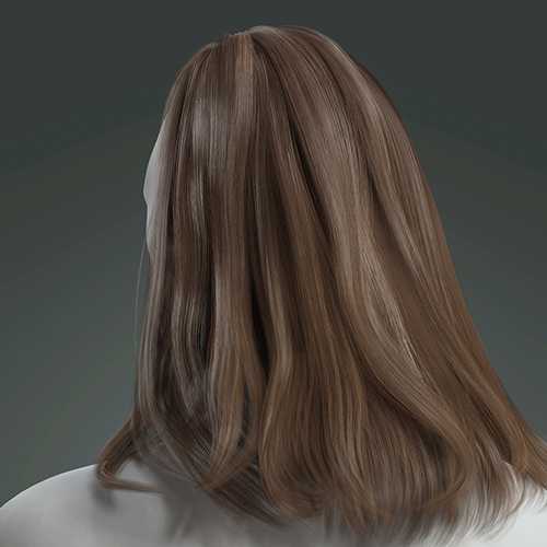 Shoulder-length Hair