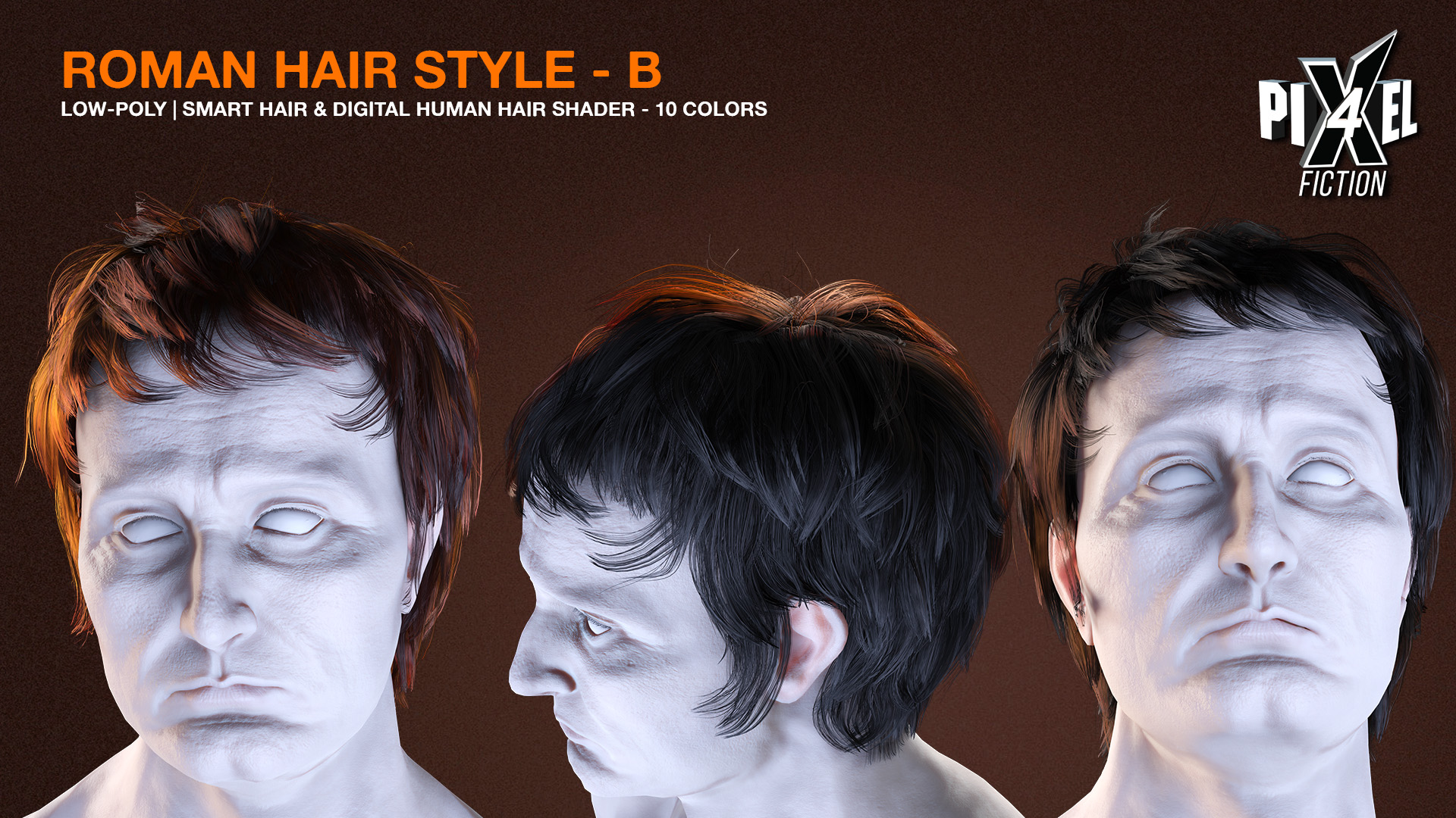 Roman Hair Style B