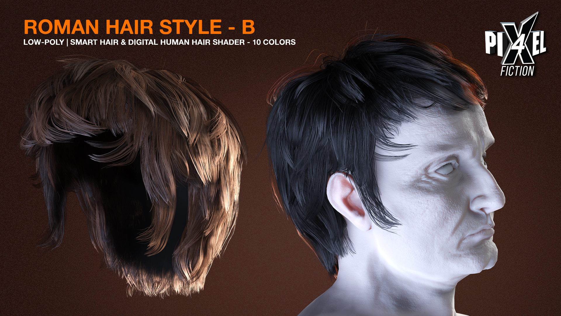 Roman Hair Style B