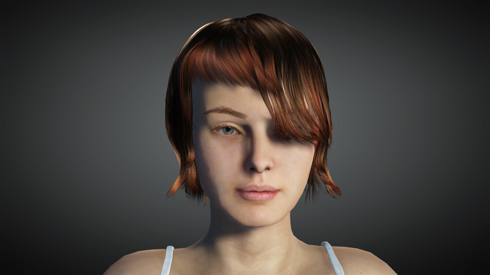 Short Red Hairstyle