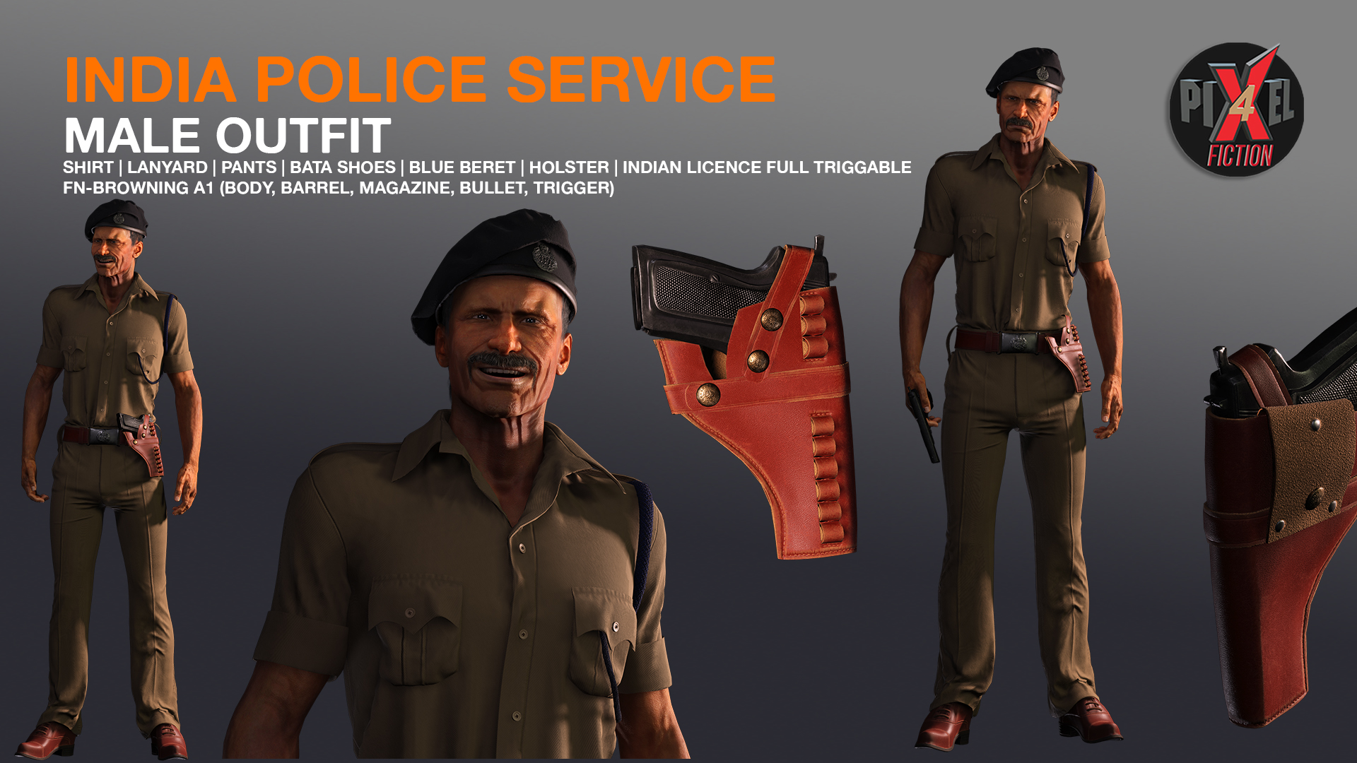 India Police Service Dress