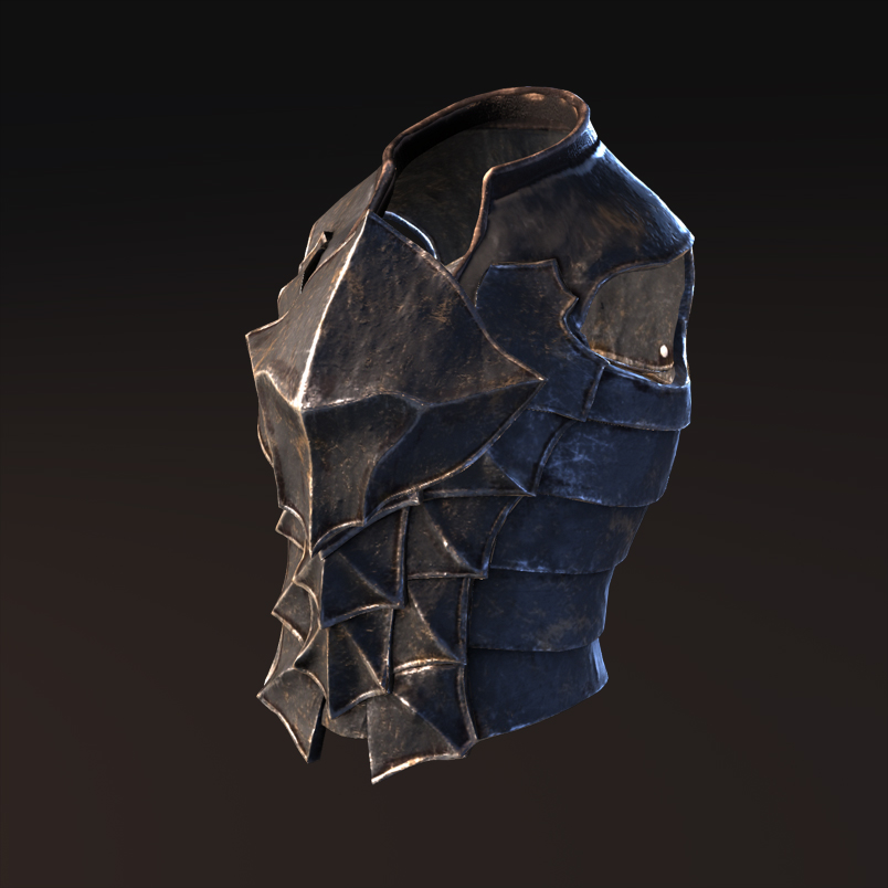 Cast Iron Armor - Weathered