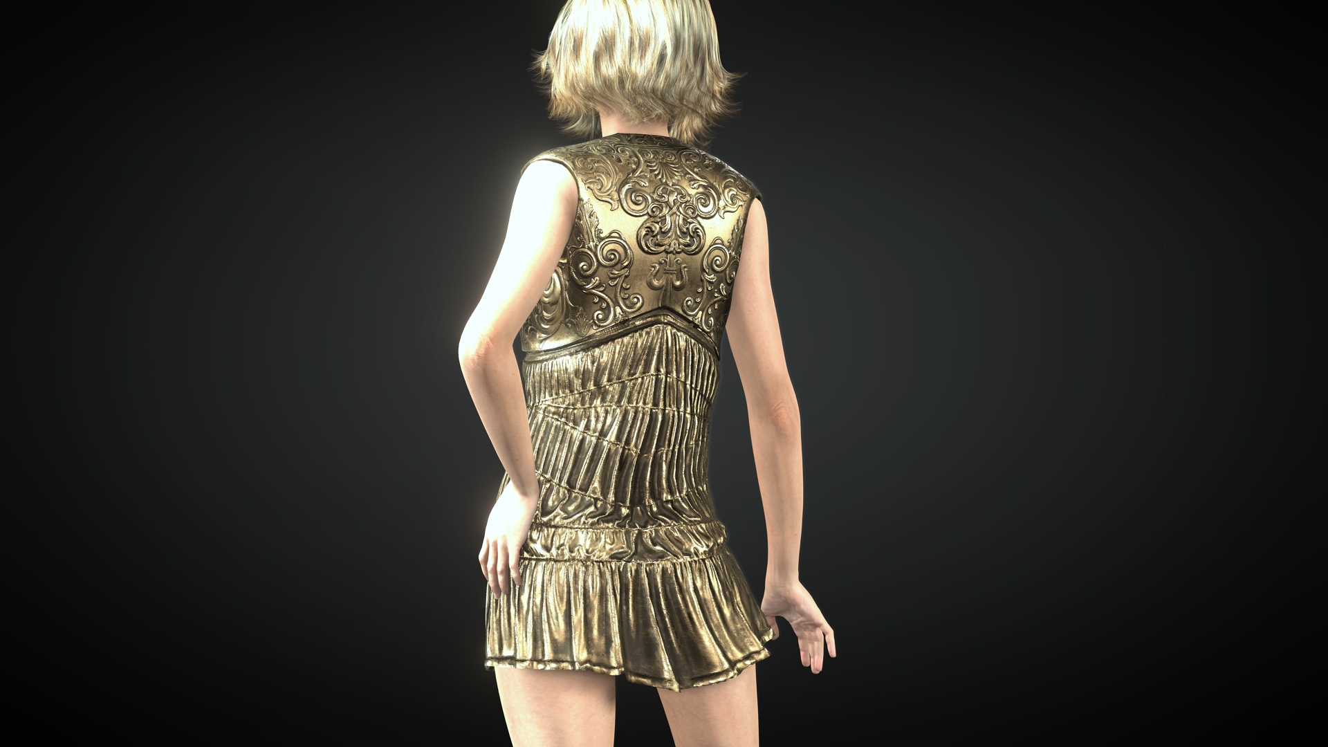 Princess Armor Golden