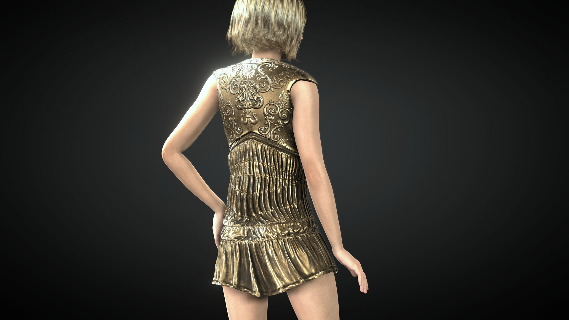 Princess Armor Golden