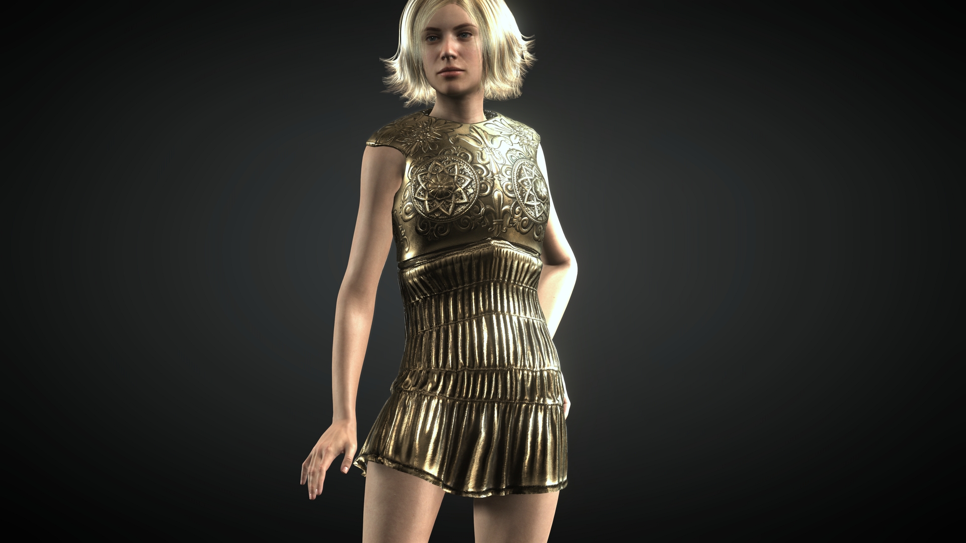 Princess Armor Golden